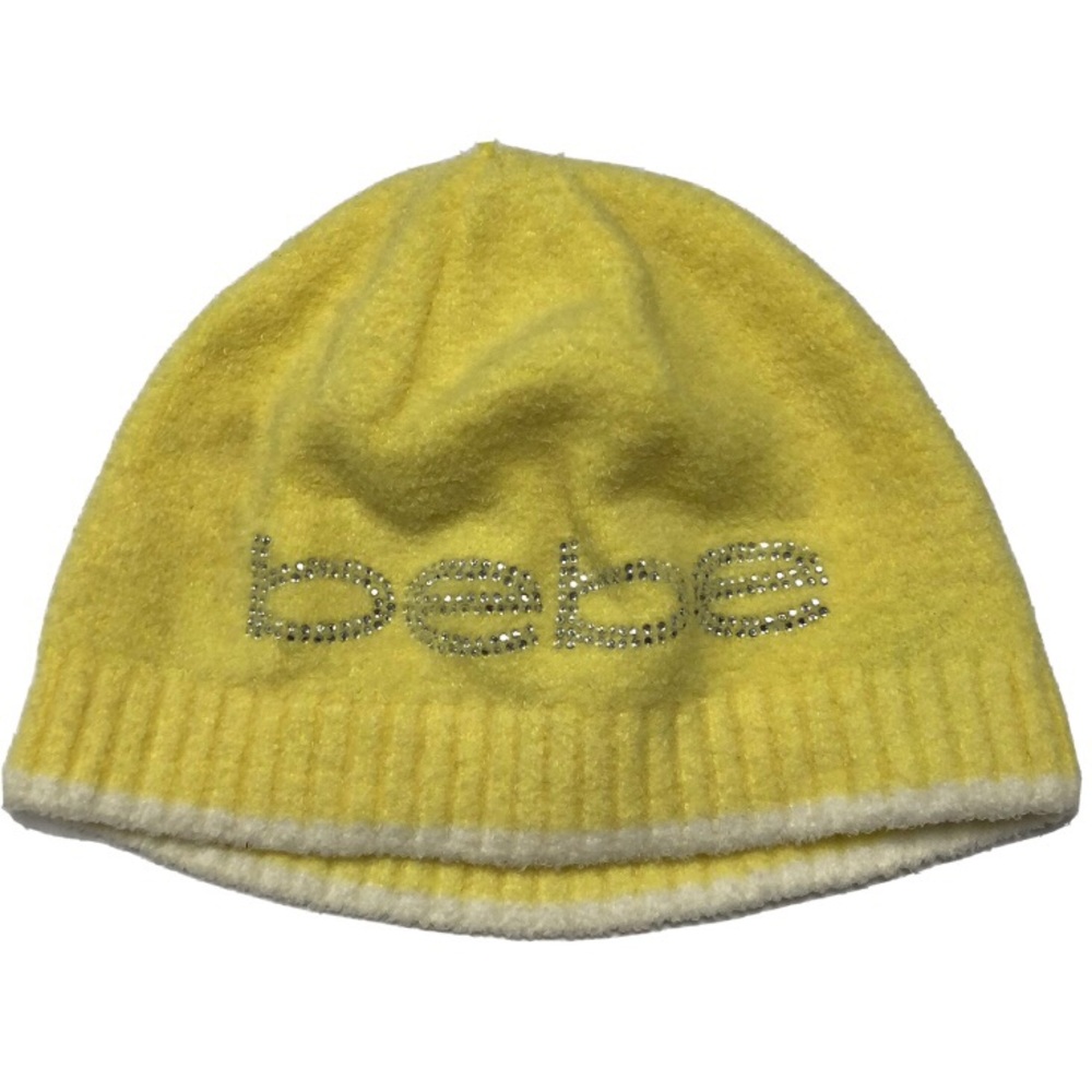 Rare Vintage Bebe Early 2000s Y2k Rhinestone Beanie O… - Gem